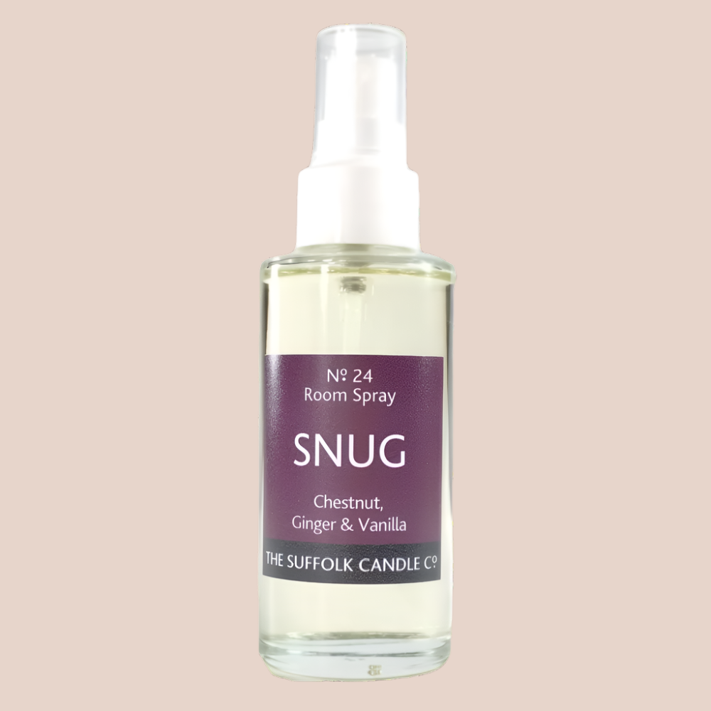 SNUG - Chestnut, Ginger and Vanilla - Room spray - 100ml – The Suffolk ...