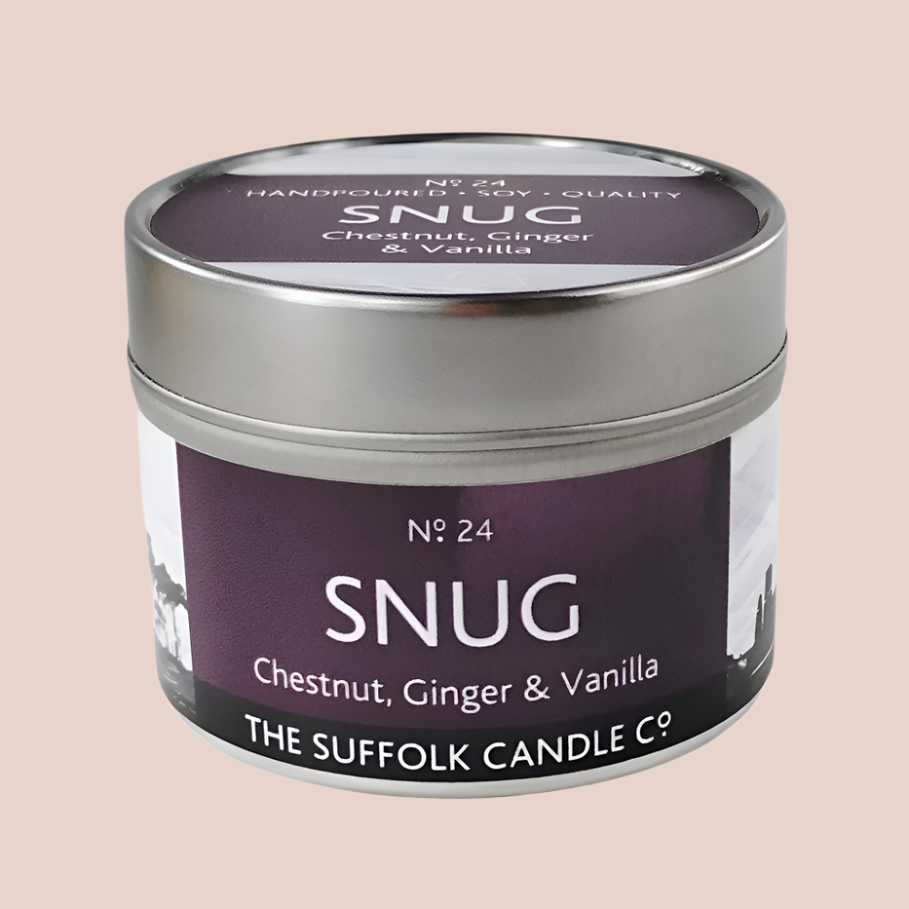 SNUG - Chestnut, Ginger and Vanilla - handmade soy candle - 100g – The ...